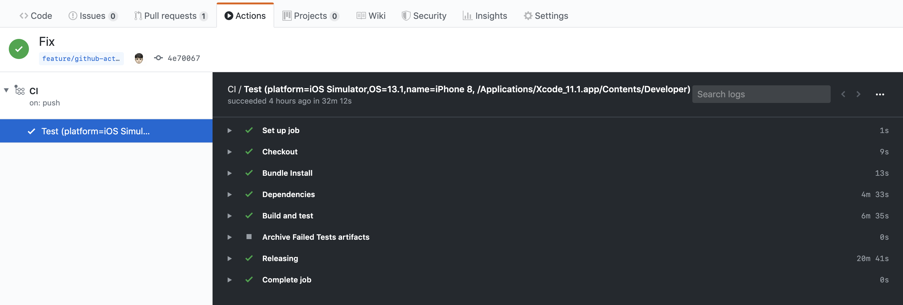 Github Actions For Ios Projects Sarunw 8028